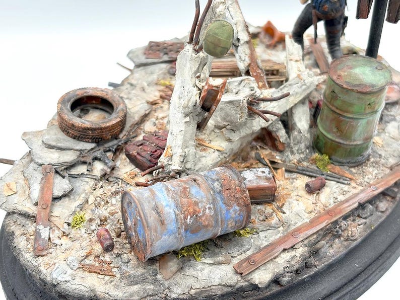 Dystopian, Futuristic, the Last of Us, Post Apocalypse, Miniature ...