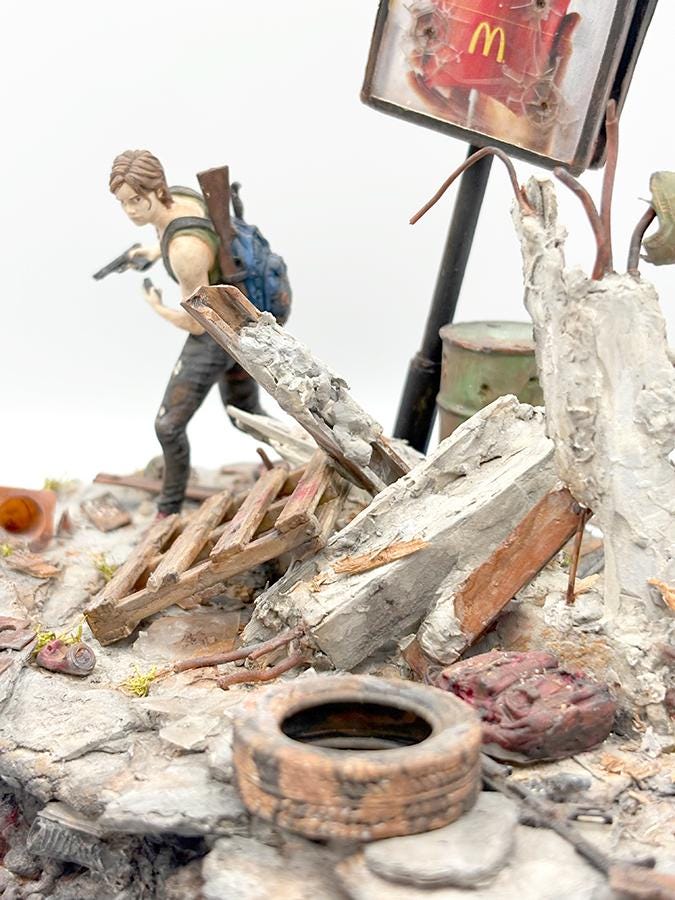 Dystopian, Futuristic, the Last of Us, Post Apocalypse, Miniature ...