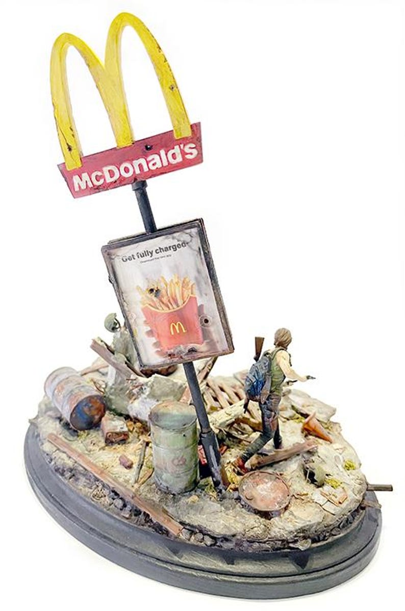 Dystopian, Futuristic, the Last of Us, Post Apocalypse, Miniature ...