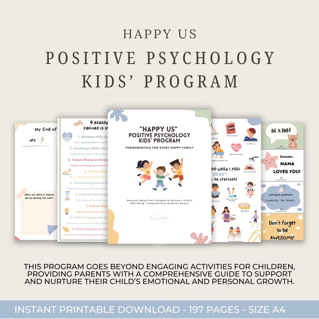 HAPPY US, Kids Activities, Kids Printable, Growth Mindset, Mental ...