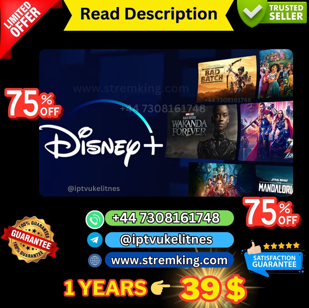 Disney Plus Disney Disneyplus Premium Account 1 Year Disney Account - Etsy