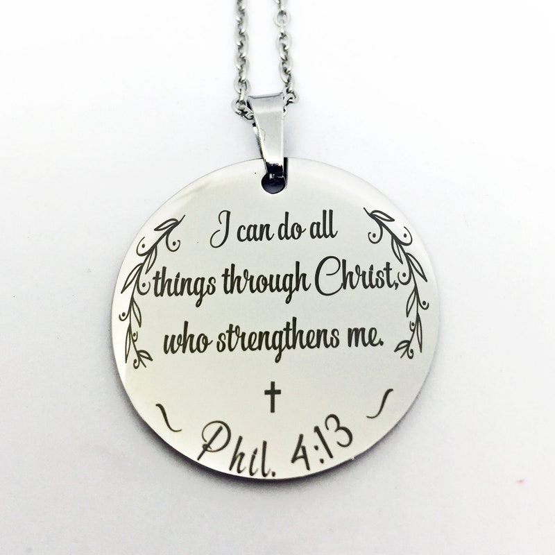 Bible Verse Jewelry - Etsy