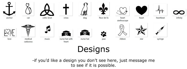 Stethoscope Name Tag, Personalized Engraved Stainless Steel Id Tag for ...