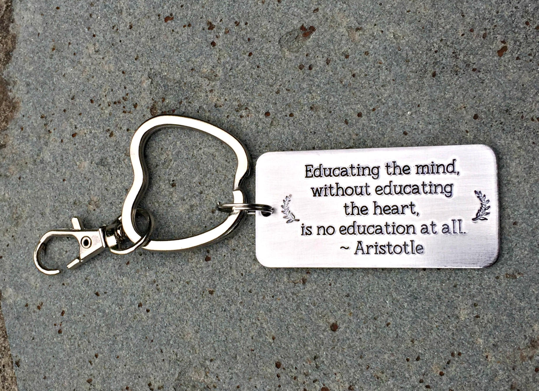 Teacher Keychain, Personalized Teacher Gift, Teacher Appreciation ...