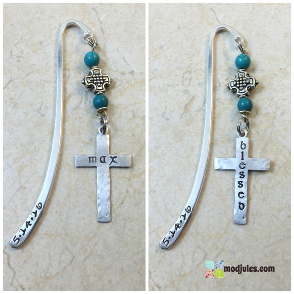 Cross Bookmark - Etsy