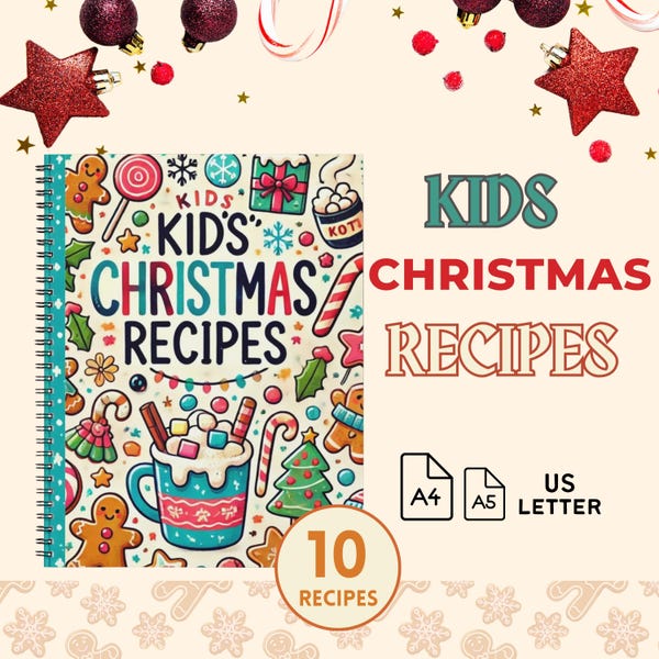 Kids Cookbook - Etsy