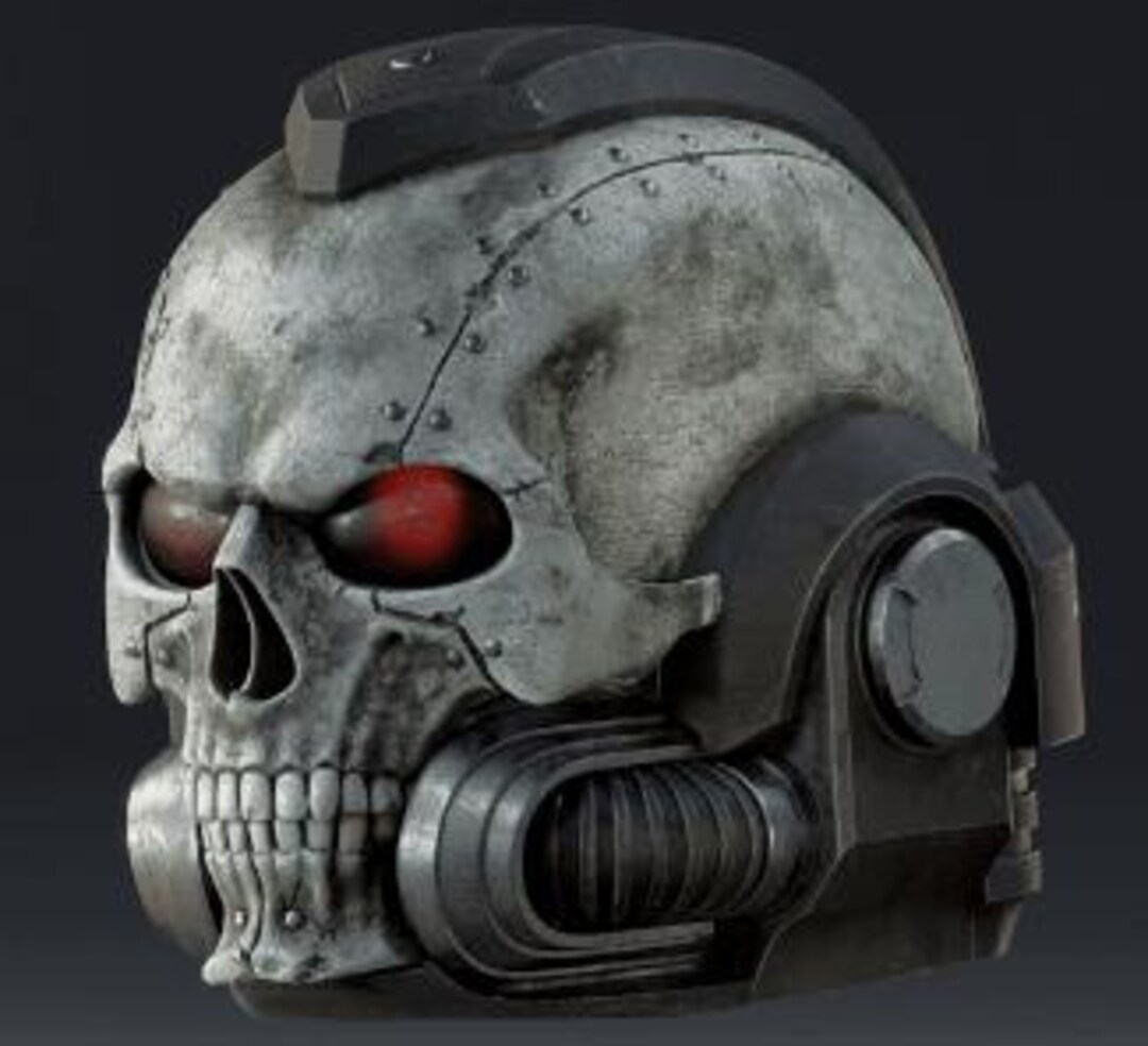 Warhammer 40K Chaplain Helmet wearable - Etsy