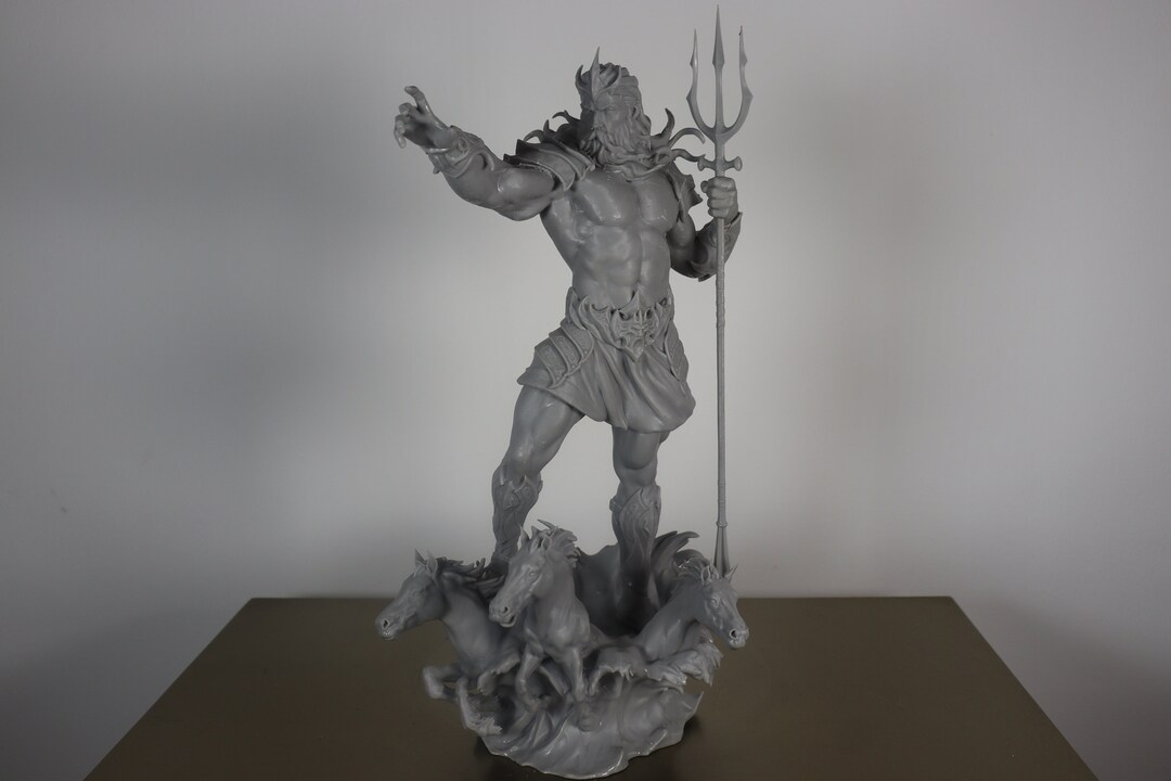 3d Printed Poseidon - Etsy