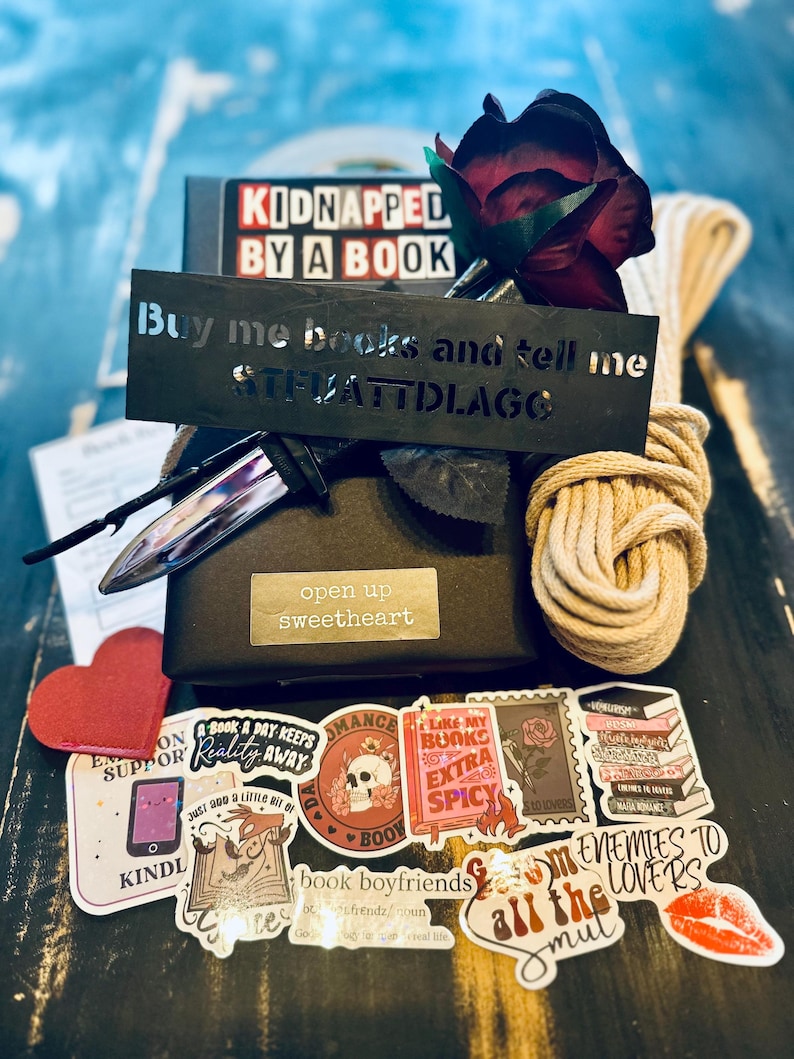Kidnapped by a Dark Romance Book - Etsy