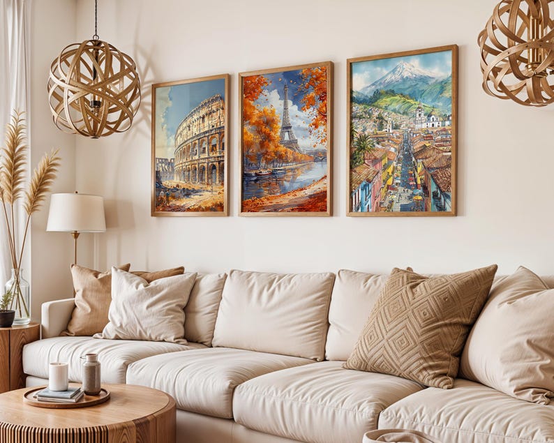 Quito Ecuador Watercolor Painting Print, Quito Poster or Canvas Print ...