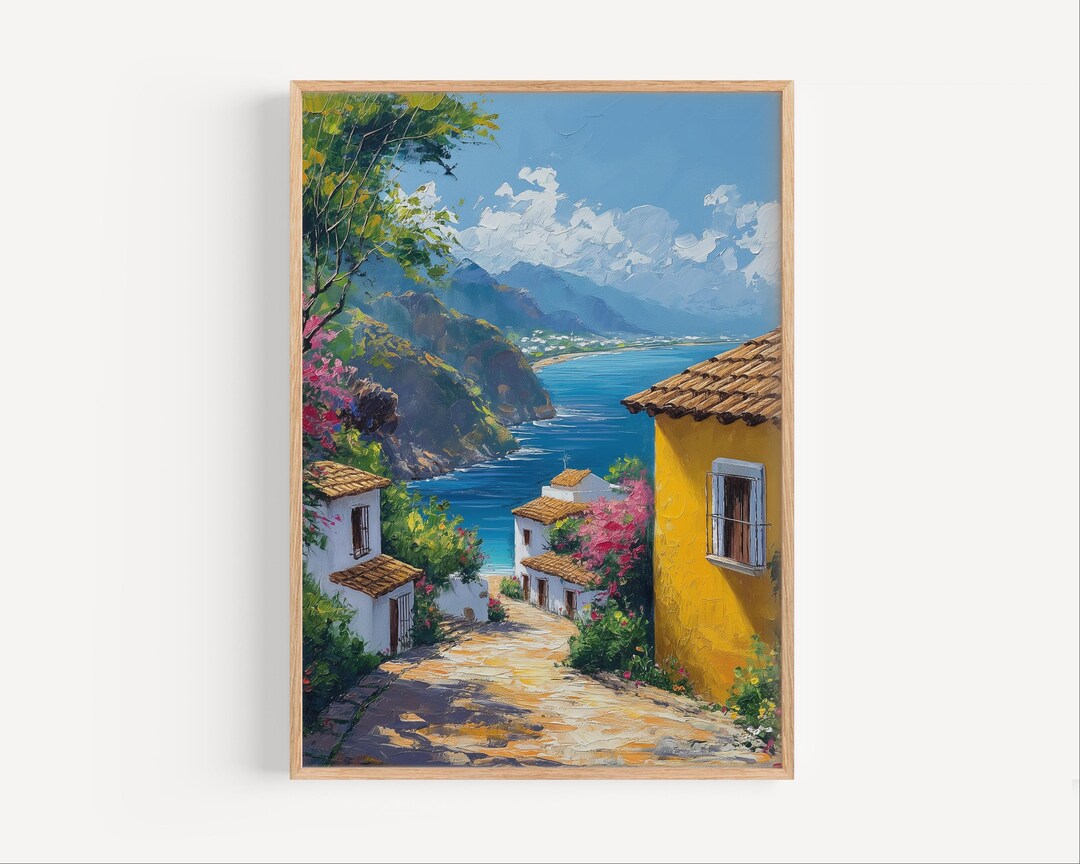 Jalisco Oil Painting, Jalisco Poster or Canvas Print, Jalisco Mexico ...