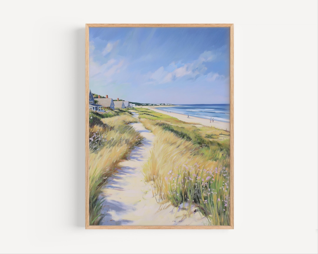 The Hamptons Oil Painting, the Hamptons New York Wall Art Poster or ...