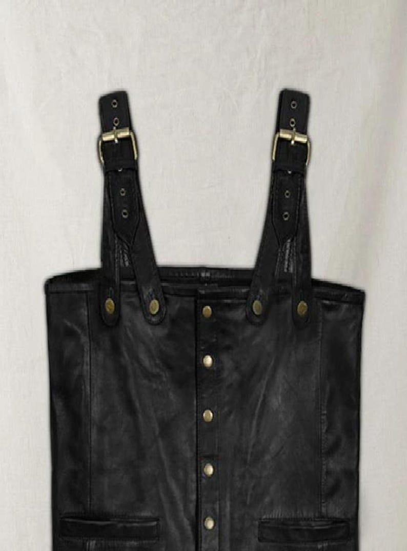 Tupac-inspired Suspender Leather Vest Iconic 90s Hip-hop Style men's ...