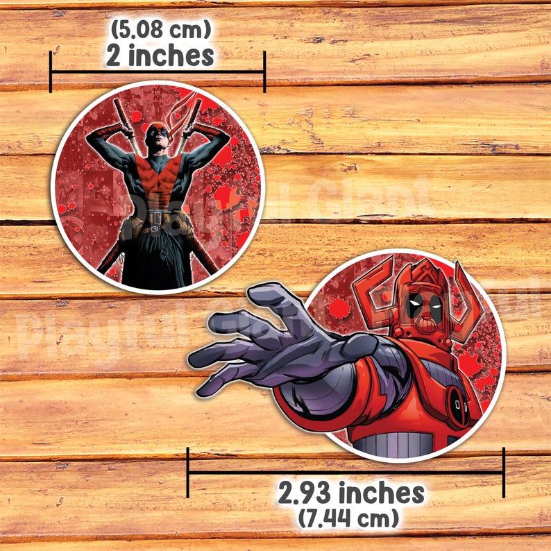 Deadpool Cupcake Toppers, Deadpool Birthday Toppers, Deadpool Toppers ...