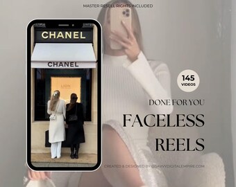 300 Aesthetic Faceless Video Reels Master Resell Rights, Faceless ...