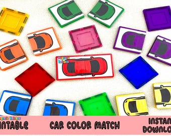 Printable Digital Pdf File Apple Numbers Counting Magnetic Tile Topper ...