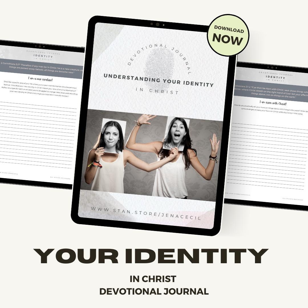 Understanding Your Identity in Christ Devotional Journal - Etsy