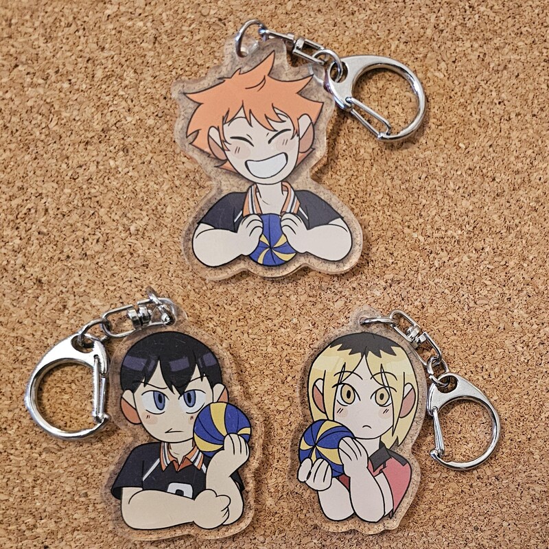 Haikyuu Keychain - Etsy