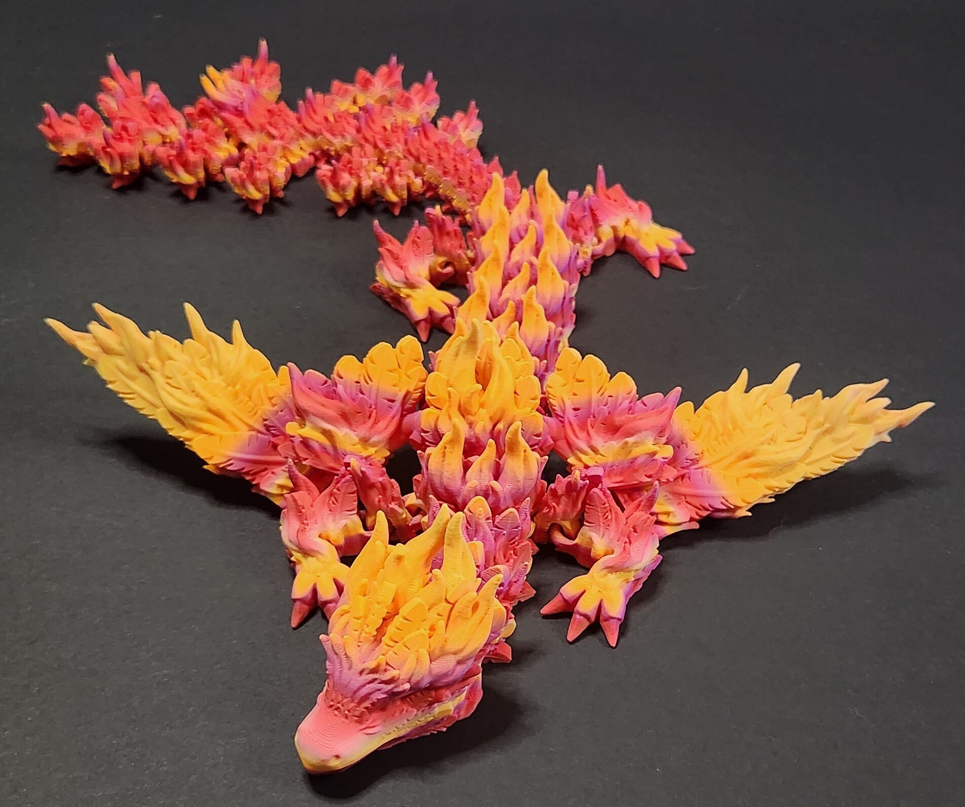 3d Print Phoenix Dragon - Etsy