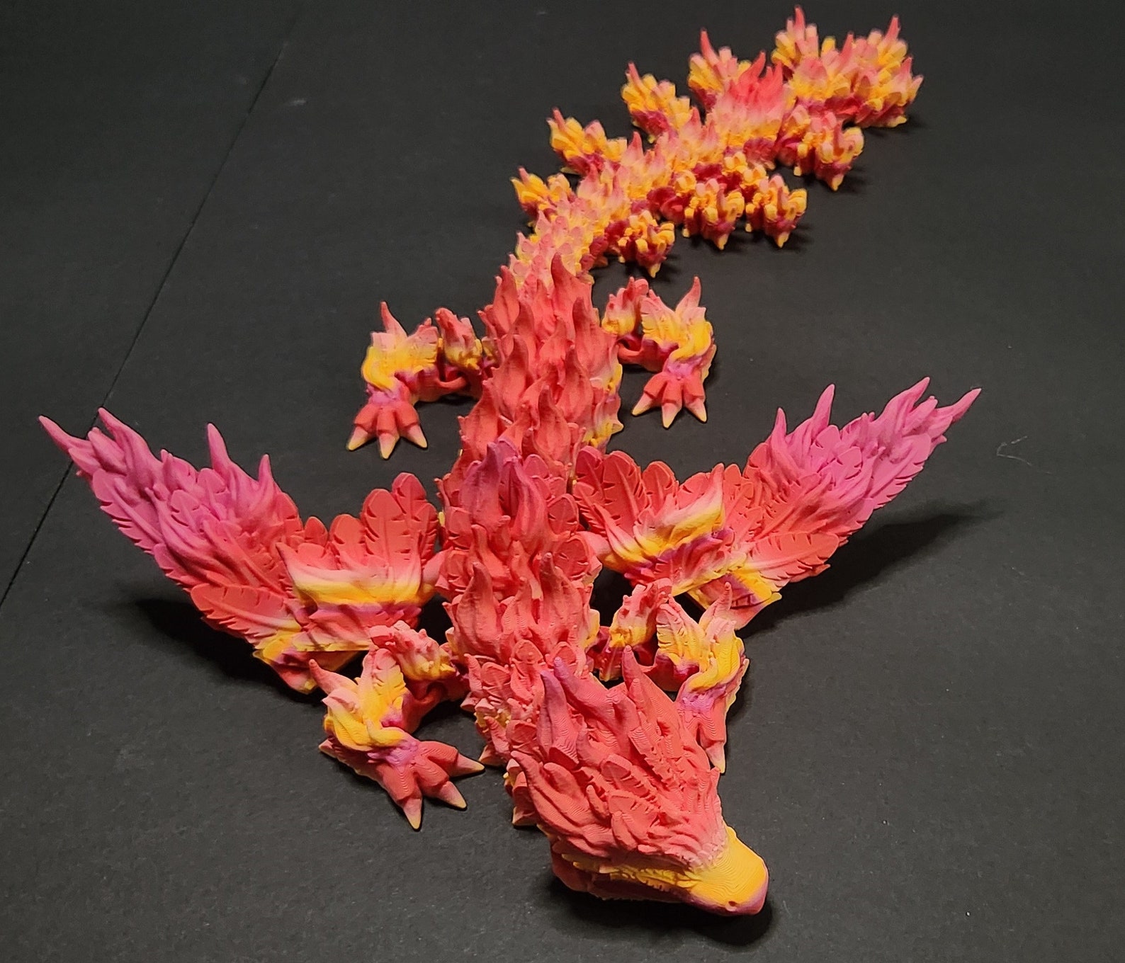 3d Print Phoenix Dragon - Etsy