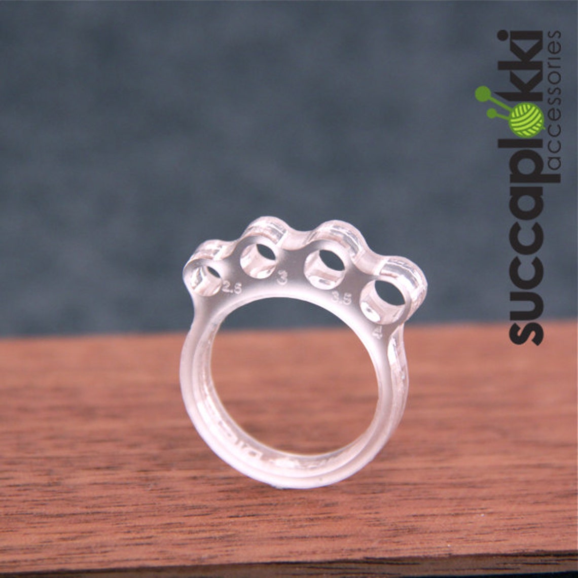 KNIT or DIE power Ring eur/mm - Etsy