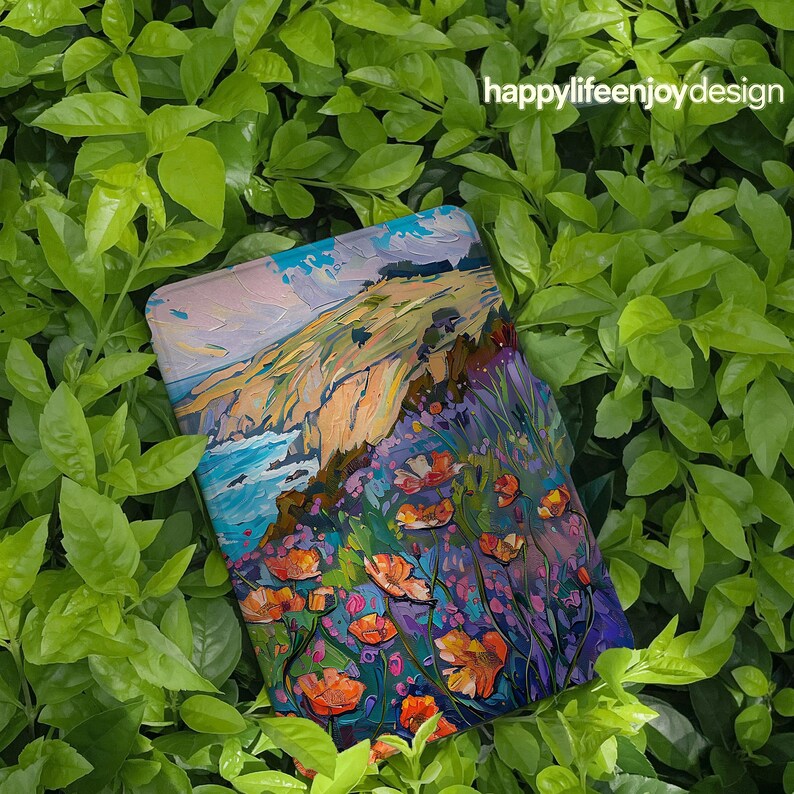 Oil Painting Landscape Kindle Paperwhite Case| Clear Back| Built-in ...