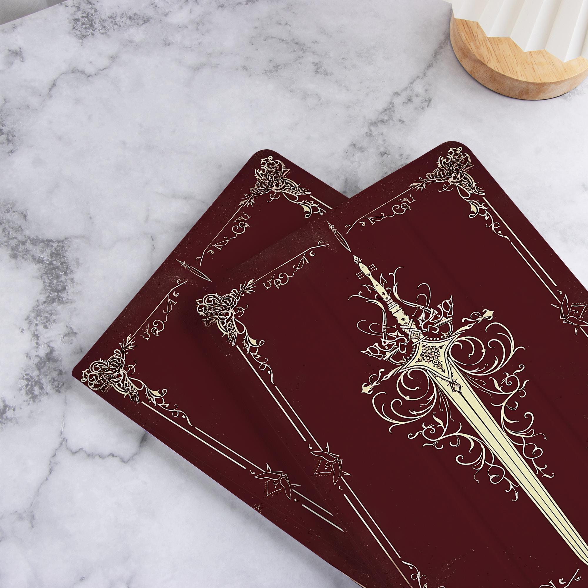 Red Sword iPad Case With Pencil Holder for 2025 Air 5/6/7 iPad Pro 11 ...