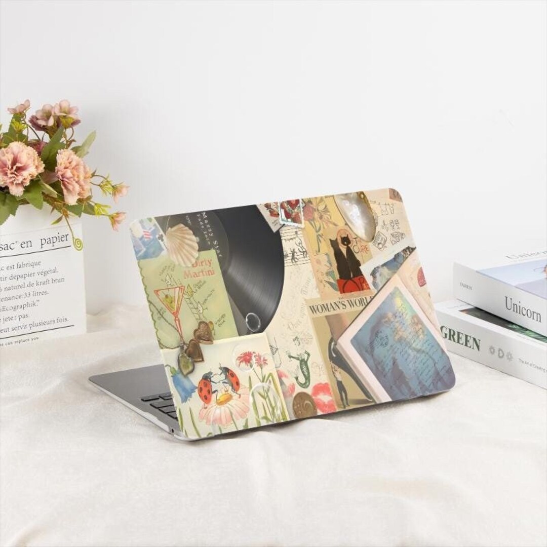 Vintage Scrapbook Collage MacBook Case for Air 11/13/15 Inch A2337 ...
