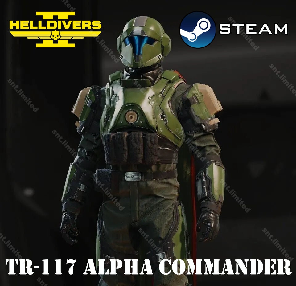 HELLDIVERS 2 TR-117 Alpha Commander Steam | PC Drop - Etsy