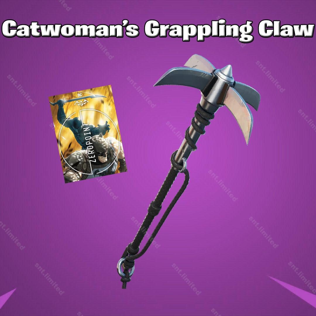 Catwoman's Grappling Claw Pickaxe for ALL Platforms ZERO POINT - Etsy