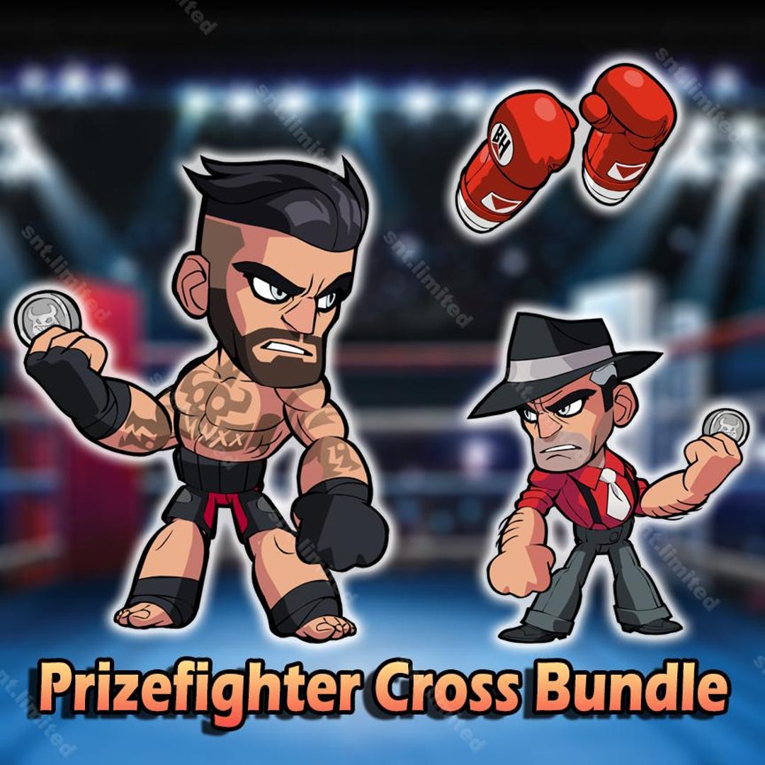 Brawlhalla Prizefighter Cross Bundle with the Hevyweights Skin - Etsy