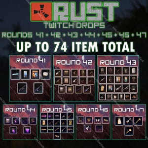 Twitch Drops Rust Round 47 - Etsy UK