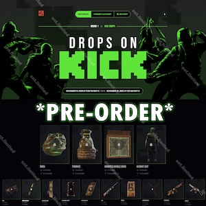 PRE-ORDER* Rust Kick Drops Round 1 | up to 14 Item Total | STEAM Pc Only - Etsy Australia