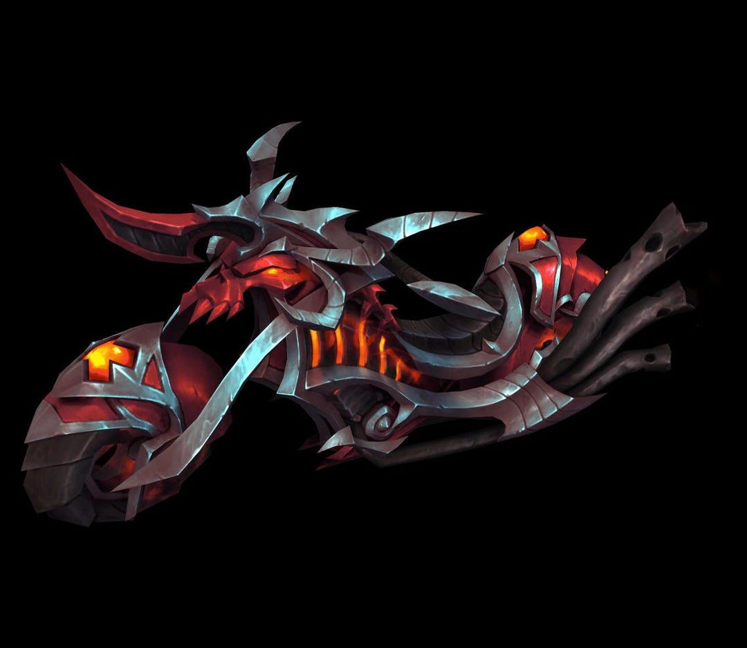 Hateforge Blazecycle Mount - World of Warcraft | Mountain Dew - Etsy