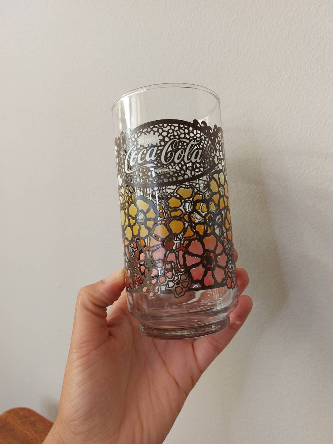 Vintage 70s Coca Cola Coca Cola Collection Coke Glasses - Etsy