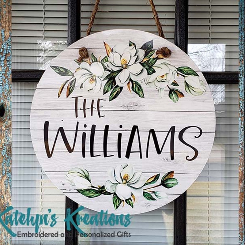 Personalized Door Hanger - Etsy