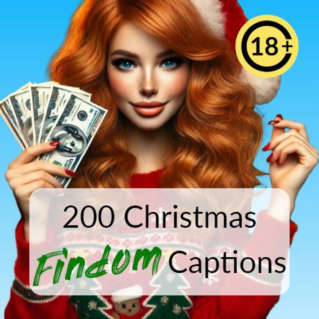 200 Findom Christmas Captions - Captions for Findom, Onlyfans Findom ...