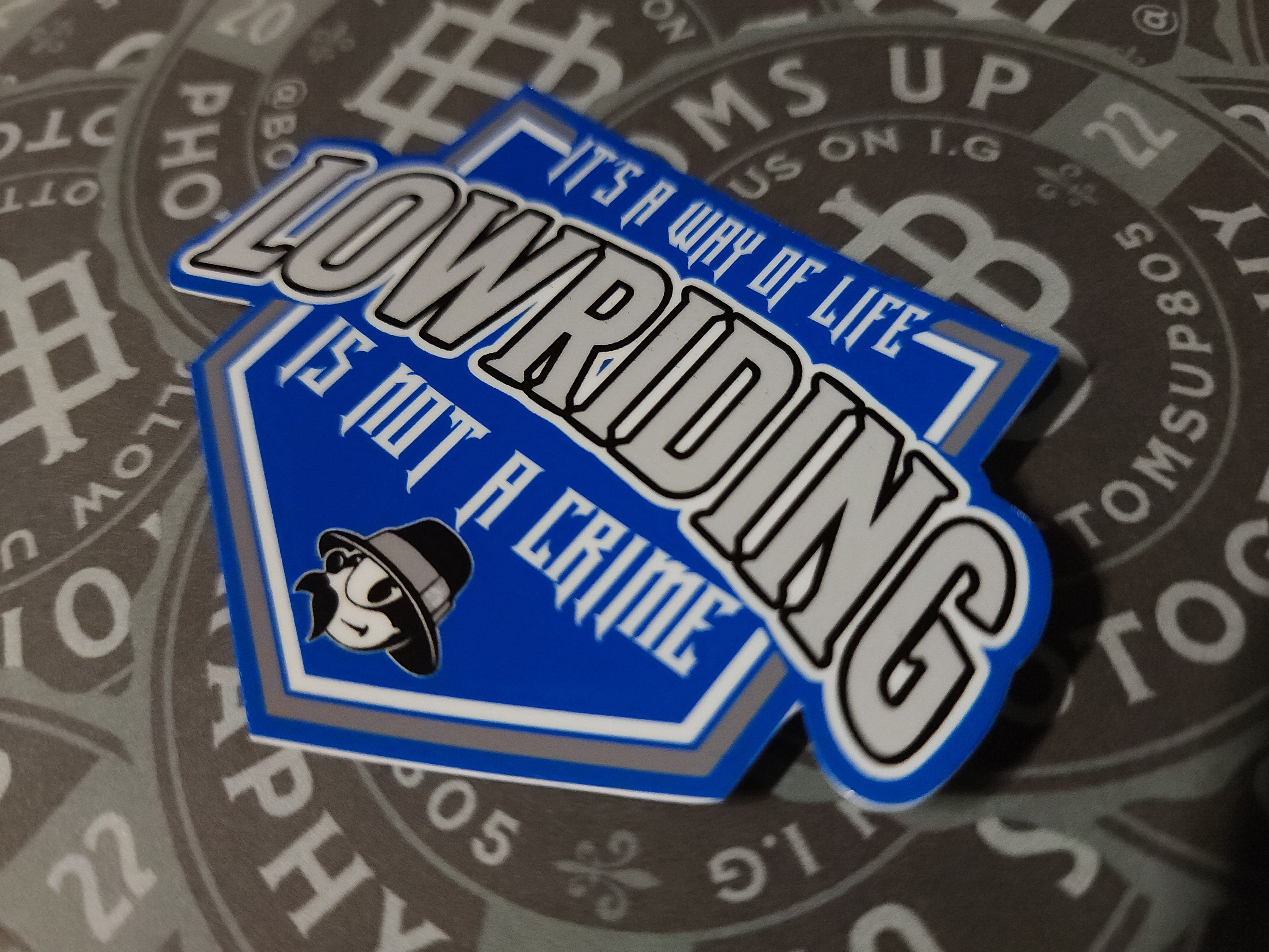 Lowrider 3" Decals Lowriding is Not a Crime Window Decals Car Decals ...