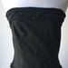 Vintage Morbid Threads Black Strapless Dress Goth Hot Topic - Etsy