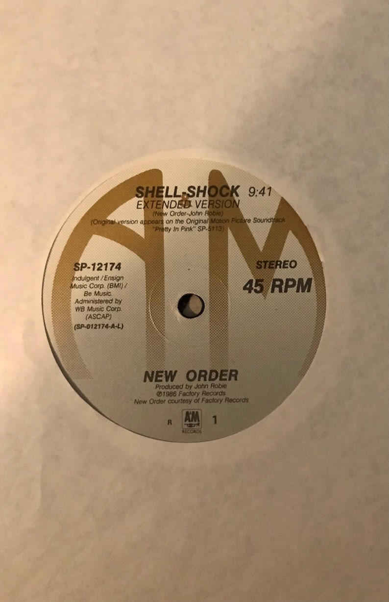 New Order Shellshock Vinyl 12 Single - Etsy New Order Shellshock Vinyl 12 Single - Etsy