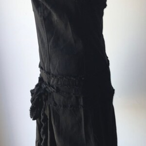 Vintage Morbid Threads Black Strapless Dress Goth Hot Topic - Etsy
