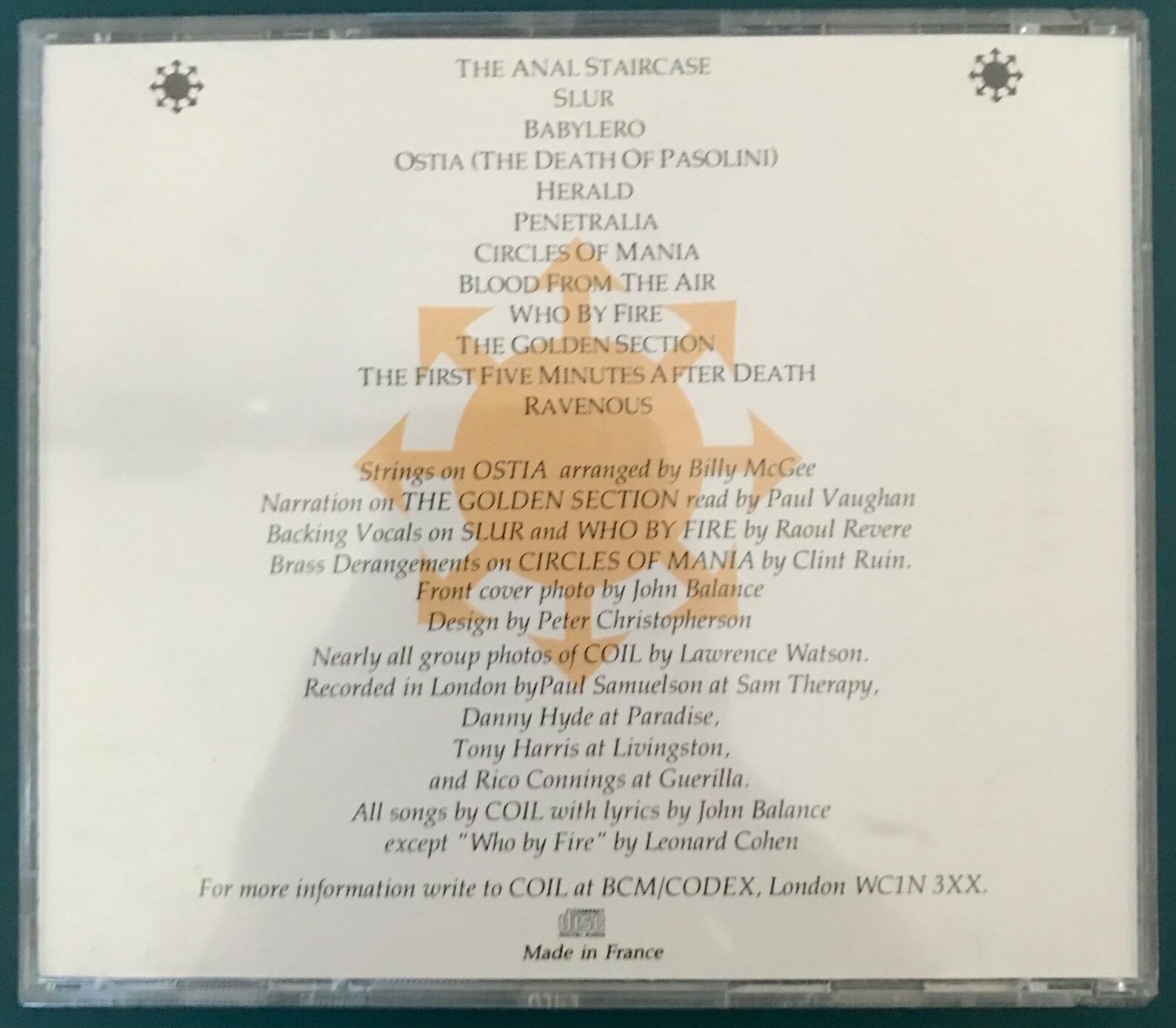 COIL Horse Rotorvator CD 1988 - Etsy