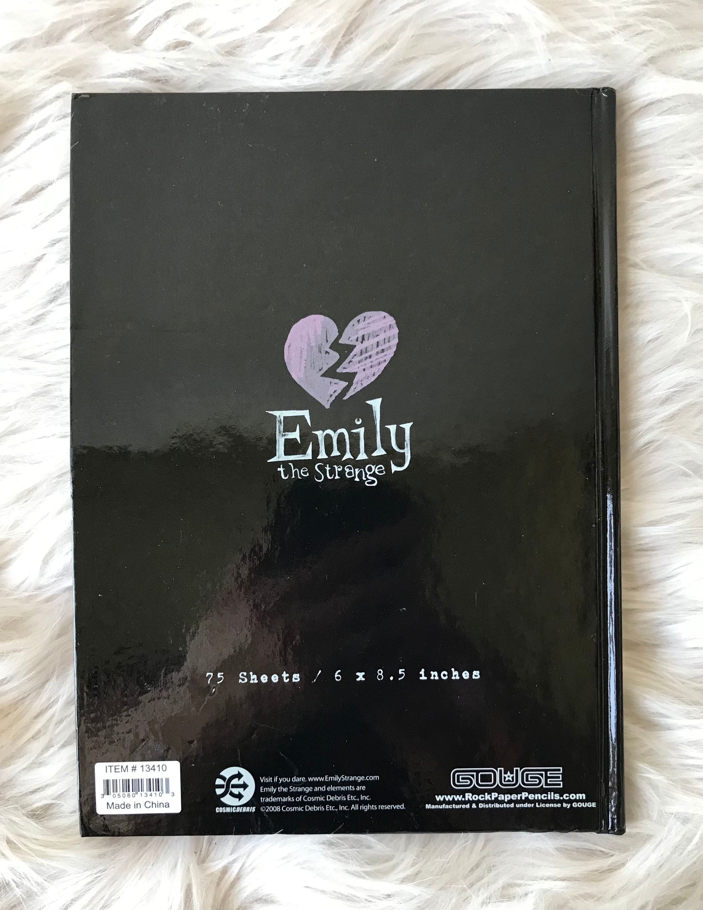 RARE Emily the Strange Skeleton X-ray Sabbath Cat Journal - Etsy Australia