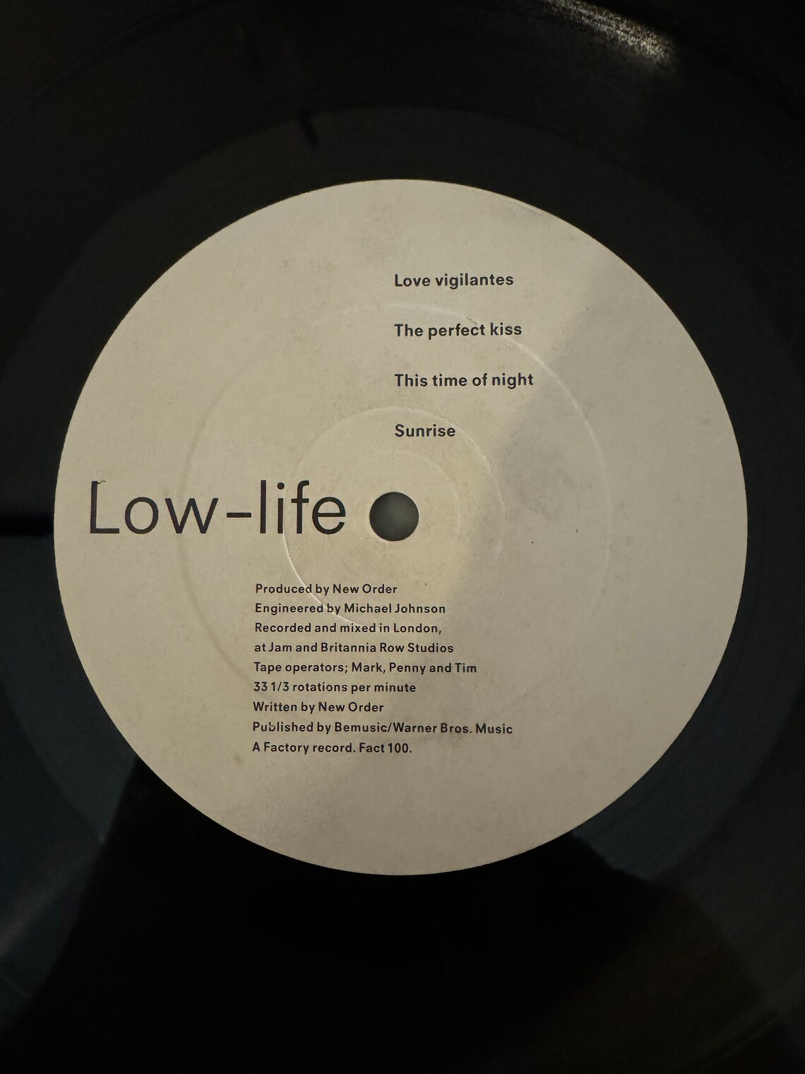 New Order - Low-life Vinyl LP (1985) - Etsy