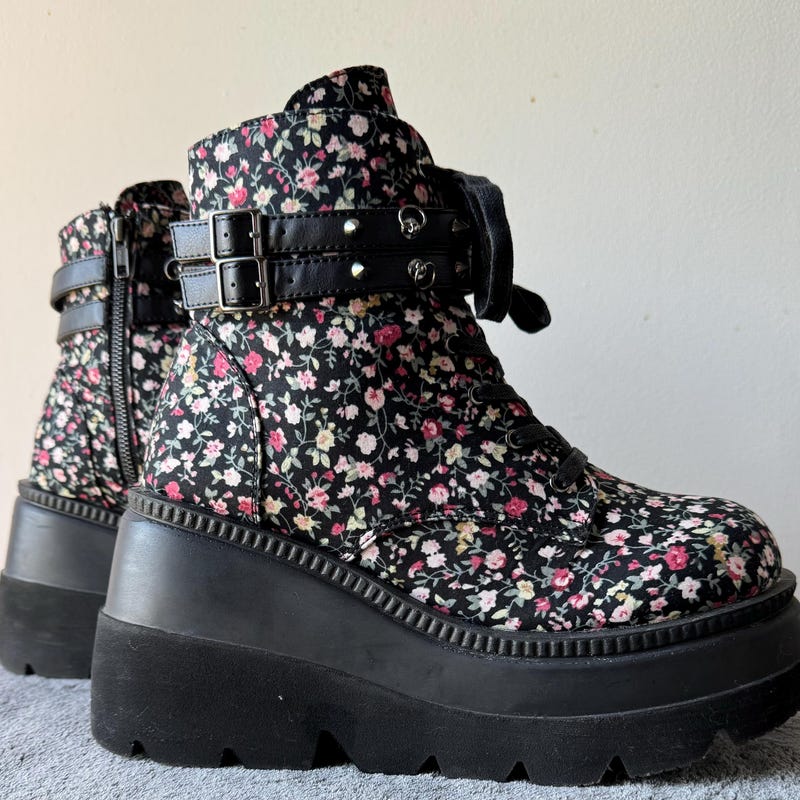 Emo Platform Boots - Etsy