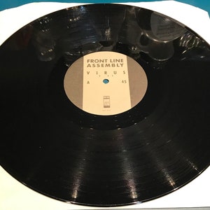 Front Line Assembly - Virus Vinyl 12” Single (1991) - Etsy