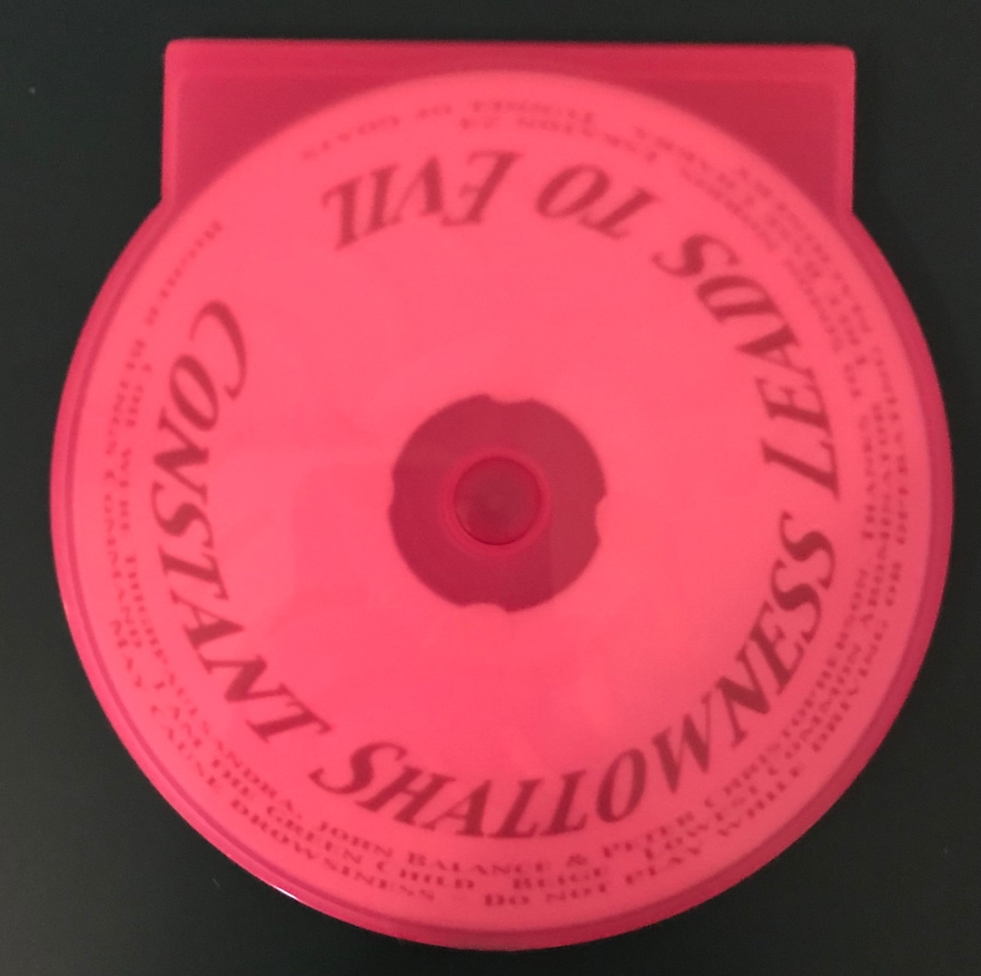 COIL - Constant Shallowness Leads to Evil CD (2000) - Etsy