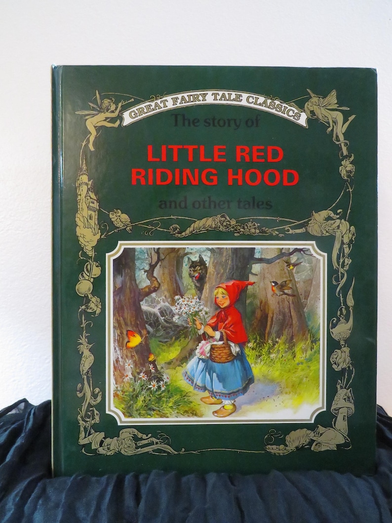 4 Vintage Children's Fairy Tale Books - Etsy