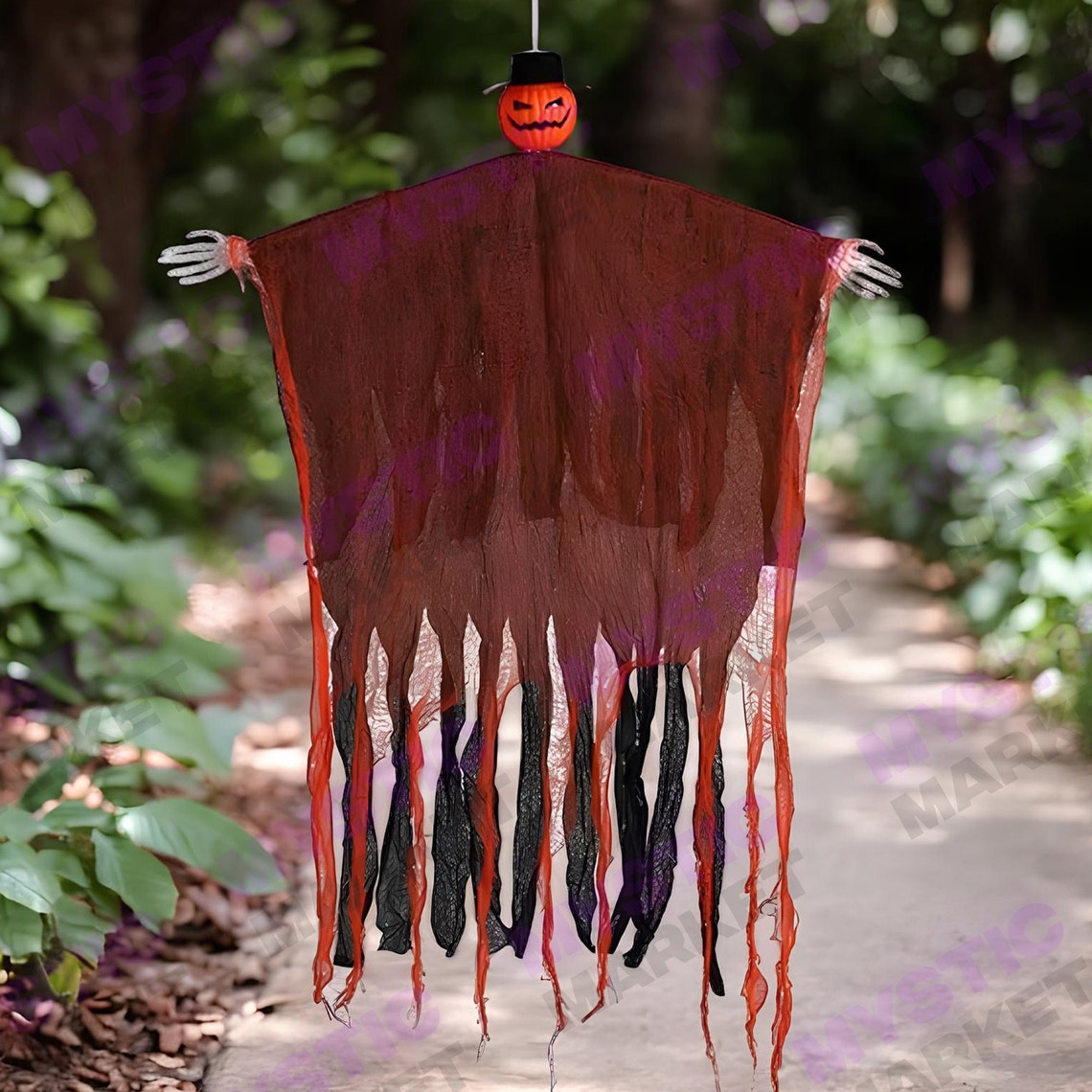 The "pumpkin Jack Bone" Life Size Outdoor Halloween Skeleton Pumpkin ...