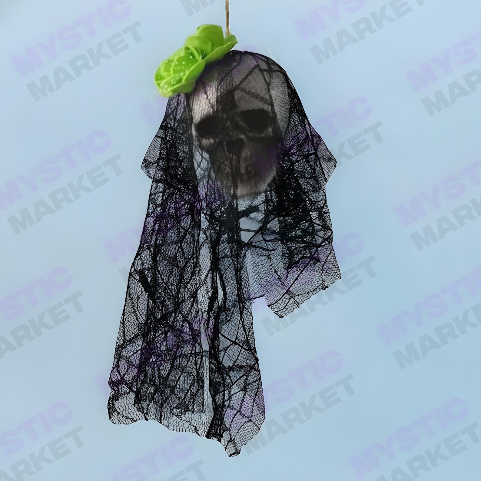 Halloween Skull Set, Hanging Spooky Halloween Decor, Hanging Skull ...